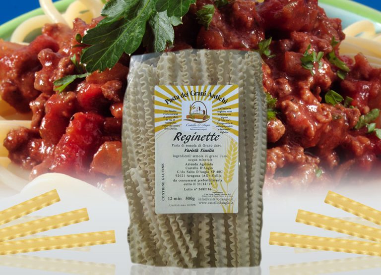 Italian Reginette Pasta Durum Wheat - Castello D'Angiò Organic Foods